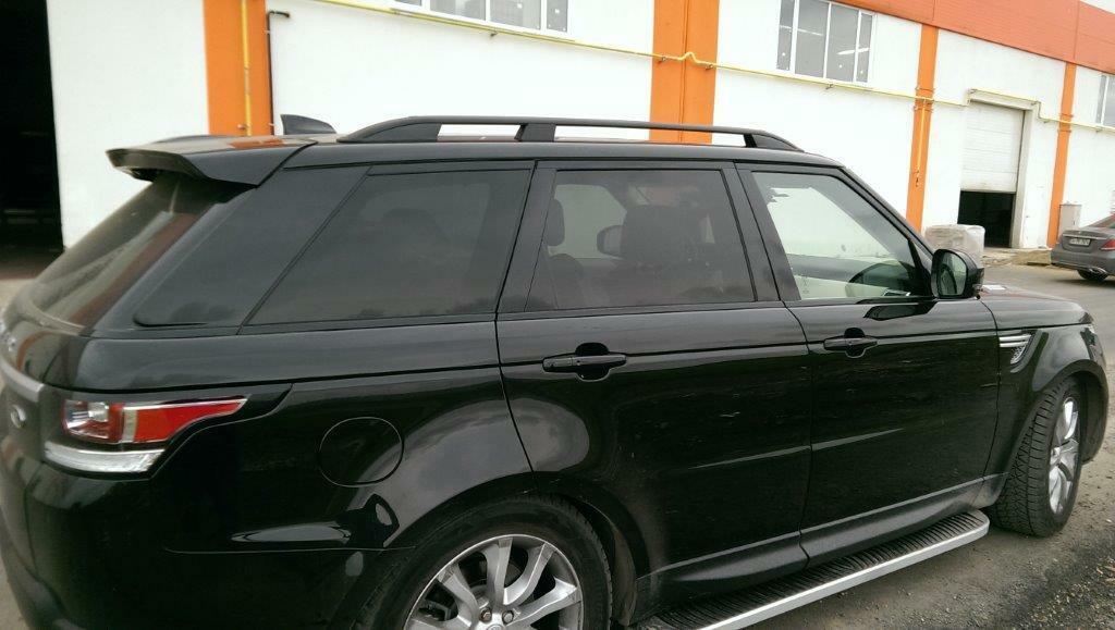 Fit Range Rover Sport Black Roof Rails Side Rails Roof Sides Luggage P ...