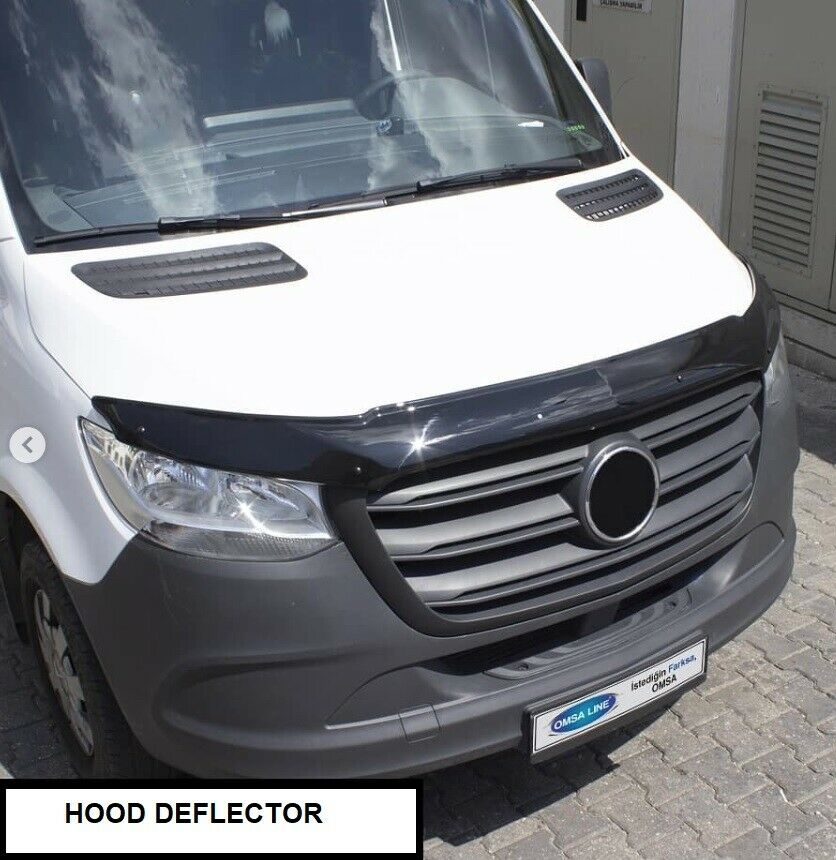 Fit For Mercedes Sprinter W907 Hood Deflector Bug Guard Hood Protector ...