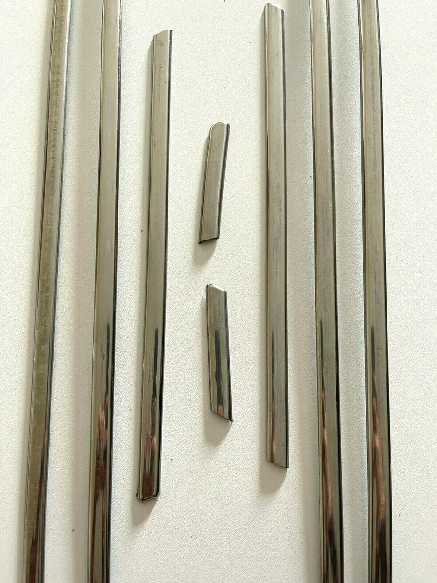 Mercedes Benz W202 Door Moulding Chrome Trims 8 PCS – Bamboli LTD