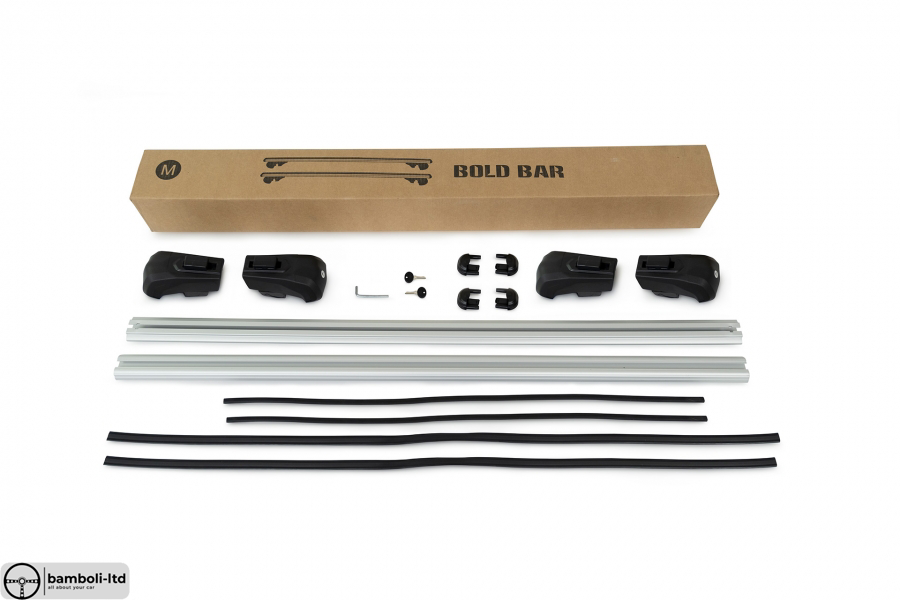 Silver Fit For Suzuki Ignis 5D SUV Top Roof Rack Cross Bars 2004-2007 ...